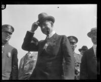 Vice President Charles Dawes during a visit to Los Angeles, 1925 ...