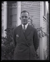 Samuel Thompson stands in front of the U.S. Consulate in Rio de Janeiro ...