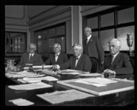 Los Angeles County Supervisors Board, Los Angeles, 1920-1939 — Calisphere