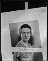 Ruth Haroldson, conductor, Whittier, 1935 — Calisphere