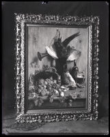 Painting restored by artist and restorer Alver Regli, Los Angeles, 1931 ...