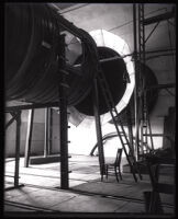 Portion of the new wind tunnel at Caltech, Pasadena, 1929 — Calisphere