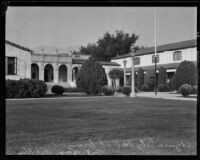 Azusa City Hall and Azusa Public Library, Azusa, 1934 — Calisphere
