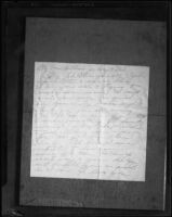 Letter related to Aimee Semple McPherson, 1926 — Calisphere