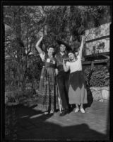 Alice Sanceda, Carlos Figueroa and Bertha Perez celebrate, Olvera ...