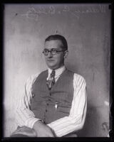 Los Angeles Times writer Wallace C. Blakey, Los Angeles, circa 1920s ...
