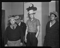 John M. Gee, Edward L. Falconer, Lloyd Marvin Ellis (alias Robert Ellis ...