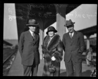 U.S. Chamber of Commerce president John W. O'Leary, his wife Alice O ...