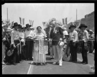 Consuela Castillo De Bonzo and mayor John Porter at a ribbon cutting ...