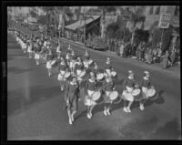 American Legion Girls' Drum and Bugle Corps marches in United Nations ...