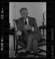 Lew Wasserman being interviewed by Arelo Sederberg. I. 1969 — Calisphere