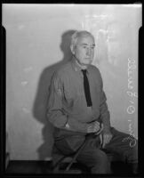 General Patrick Farrell sitting down, Los Angeles, 1920-1939 — Calisphere