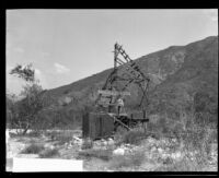"Sunny Side Mine" in San Gabriel Canyon, Azusa, 1925-1939 — Calisphere