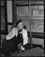 Aimee Semple McPherson, the year she divorced David Hutton, Los Angeles, 1934 — Calisphere