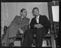 Leroy Drake and his attorney Adolph Alexander, Los Angeles, 1935 ...