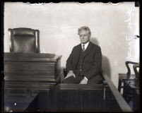 Judge Frank C. Collier, Los Angeles, 1930s — Calisphere