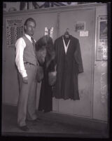 Ray H. Pinker, police chemist, when he worked on the Winnie Ruth Judd ...