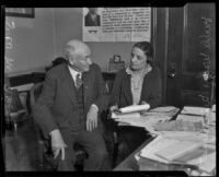 U. S. Attorney S. W. McNabb and Assistant Attorney General Mabel Walker ...