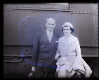 Coco Chanel and film producer Samuel Goldwyn, Los Angeles, 1931 ...