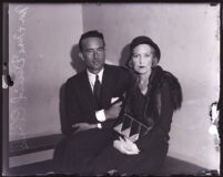 David H. Clark and his wife Nancy Clark, Los Angeles, 1931 — Calisphere