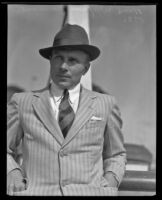 Hans Wolfram, German journalist, Los Angeles, 1936 — Calisphere