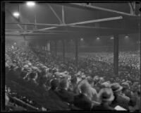 Left-hand shot of a panoramic trio of photographs of Wrigley Field ...