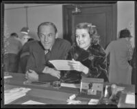 Arthur W. Stebbins and his soon-to-be wife, actress Anne Darling apply ...