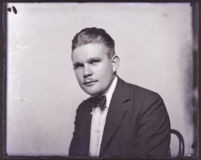 Journalist Douglas Churchill, Los Angeles, 1920s — Calisphere