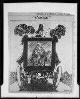Political cartoon about the John Garner's bid for the Democratic ...