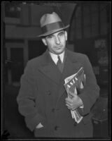 Murray W. Garsson, agent for the Department of Labor, between 1928 and ...