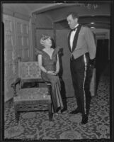 Adelaide Wailes and Robert E. Hunter at the Bachelors' Mardi Gras Ball ...