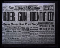 Los Angeles Examiner newspaper clipping about murder suspect Arthur ...