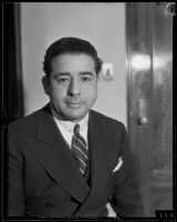 Municipal Court Judge Joseph Marchetti, Los Angeles, 1934 — Calisphere