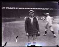 Baseball player Jimmy Christian at Washington Park, Los Angeles, 1920 ...