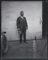 Chief of Police James E. Davis, Los Angeles, 1920s — Calisphere
