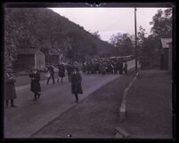 Jurors for the trial of Arthur C. Burch at the location of the murder ...