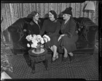 Bessilyn Johnson, Mary Cooks Howard and Suzanna Philippini, Los Angeles ...