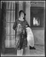 Hazel Glab, on trial for murder of husband, Los Angeles, 1936 — Calisphere