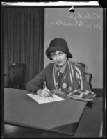 Gladys McConnell takes legal action, Los Angeles, 1930 — Calisphere