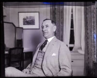 Texas publisher Amon G. Carter, Los Angeles, 1926 — Calisphere