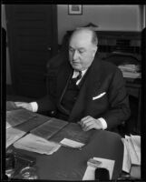 Railroad executive William Jeffers visiting Los Angeles for business ...