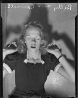 Betty McConnell, Los Angeles, 1938 — Calisphere