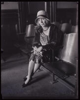 Marion Fitts, wife of attorney Buron Fitts, Los Angeles, 1924-1930 ...