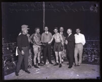 Opening night at Ascot Arena with fighters Phil Salvadore and Sammy ...