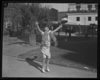 Olive Ann Alcorn around the time of her divorce, Los Angeles, circa ...