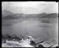 Mulholland Dam and Hollywood Reservoir, Hollywood (Los Angeles), 1925 ...