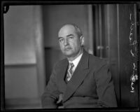 Martin A. Leach, shooting victim, Los Angeles, 1927 — Calisphere