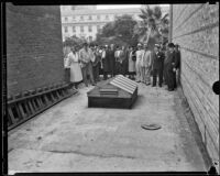 Jury investigates site of murder on Harold Wolcott’s roof, Pasadena ...