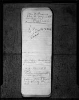 Page in the red notebook of Lorraine Wiseman, witness in the Aimee ...