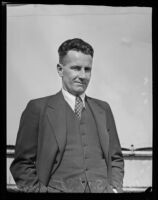 John S. W. Stannage talks about flying, Los Angeles, 1935 — Calisphere